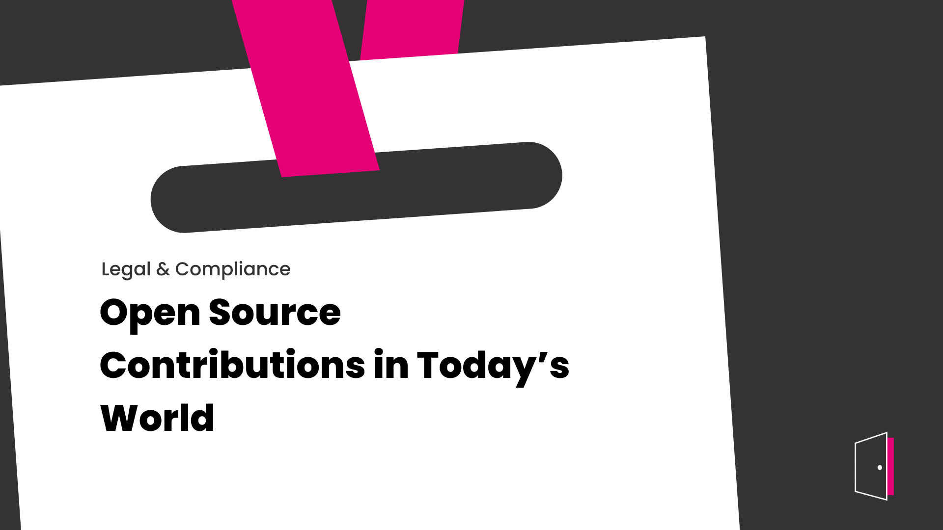 Open Source Contributions in Today’s World :: FOSS Backstage 2024 :: pretalx